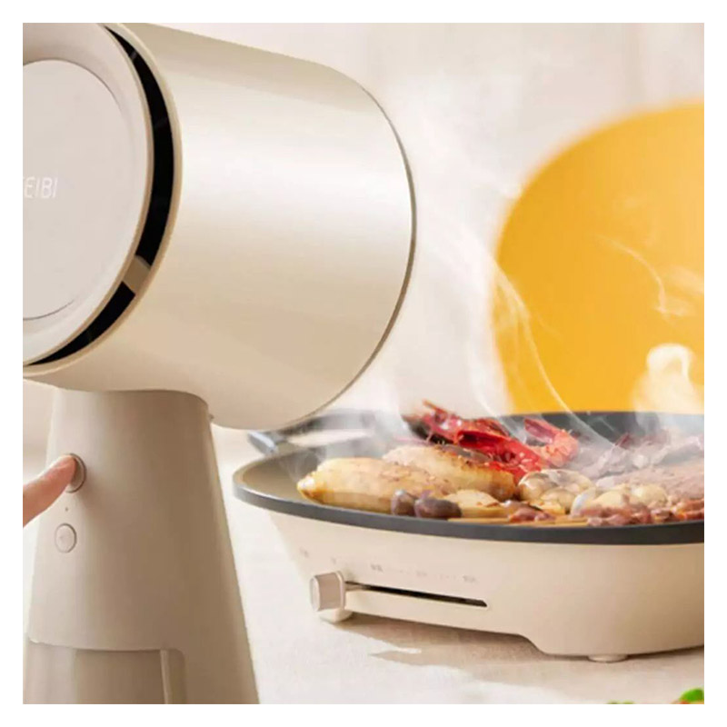 FEIBI Tabletop Range Hood – 3-Level Air Flow, Low Noise