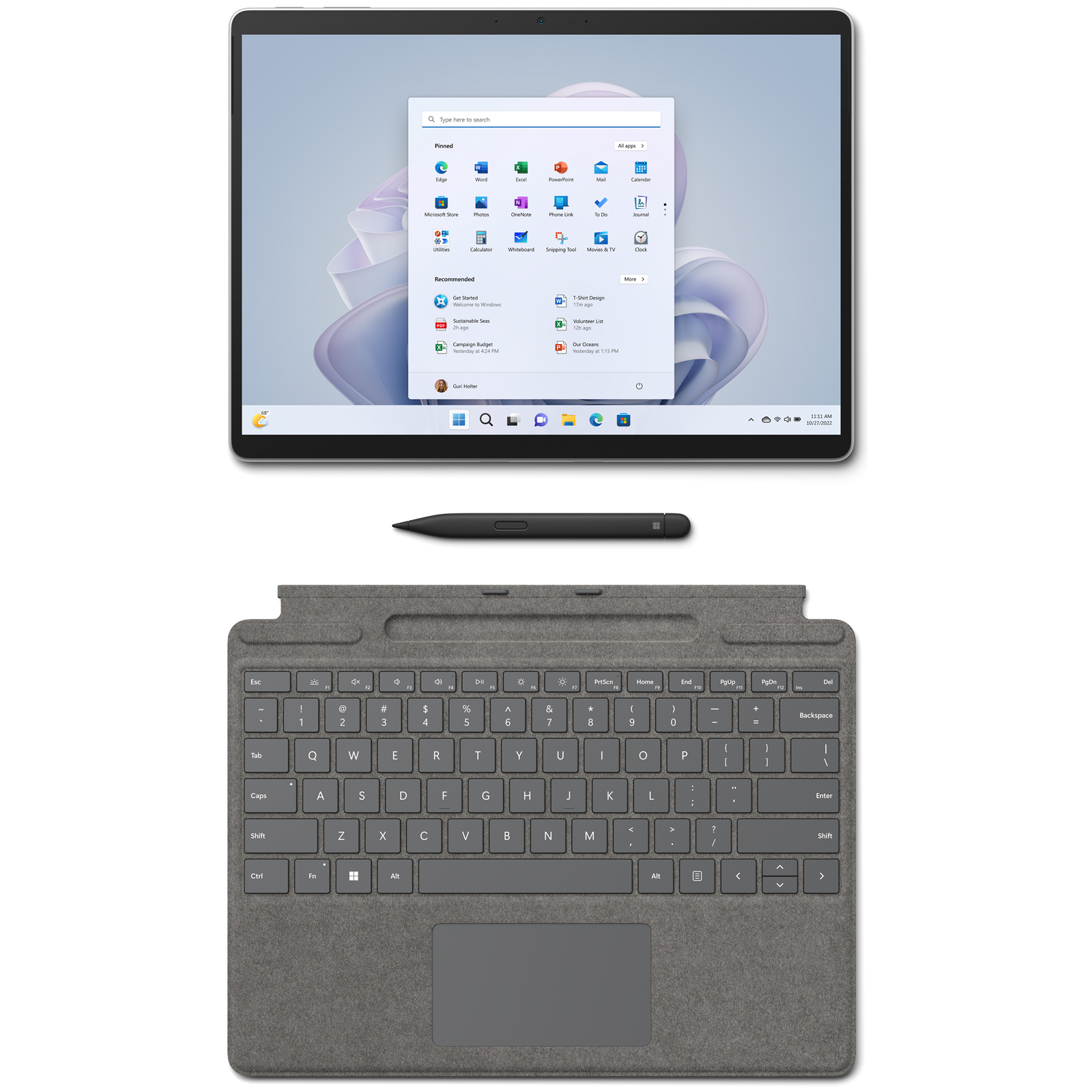 Microsoft Surface Pro 9 13 inches Laptop and Tablet (256GB SSD, Intel ...