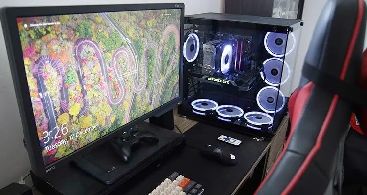 Xigmatek Aqua V Mid-Tower TG ATX Gaming Case - Buytronics